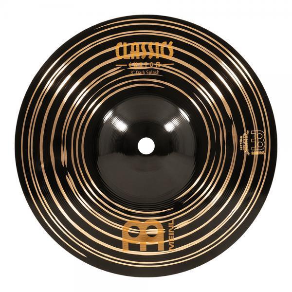 8" Classics Custom Dark Splash【Classics Custom Darkシリーズ】B10ブロンズ合金を使用し、コンピュータ制御によるハイテクな製造工程と特殊加工によるDarkフィニッシュ、追加のハンマリングとレ...