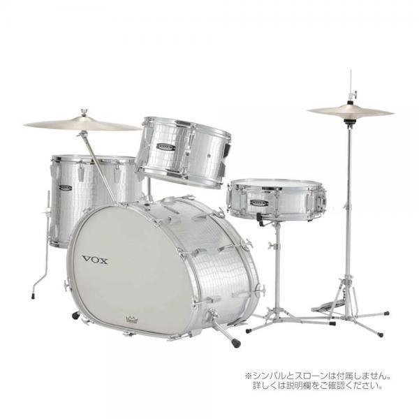 【 スペック / セット内容 】バスドラム：オリジナルサイズ（18インチ+12インチx 13インチ）　　　　　　*REMO USA製ホワイトコーテッド・ヘッド（フロント/バター）　　　　　　*タムやシンバルをマウント可能タム　　　：13イン...