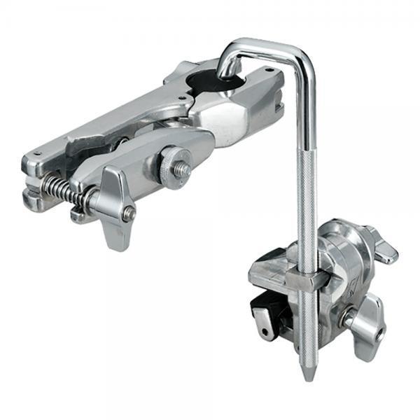 ツーバスのセッティングの際に、ハイハット ・ スタンドをバスドラムに固定するアタッチメント。バスドラムの打面側のフープ部とハイハット ・ スタンドのパイプ部（15.9mm〜 28.6mm）を連結して固定することで、ハイハットスタンドの脚部を...