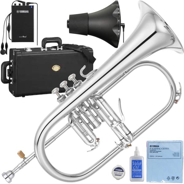 【以下対応不可　北海道 沖縄 離島 代引き】正規品 技術スタッフ調整品。あらゆる分野で活躍する世界最高峰のトランペット奏者ウェイン・バージェロン氏が監修。2022年11月、12年ぶりにモデルチェンジ。ヤマハフリューゲルホルン史上最も重量のあ...