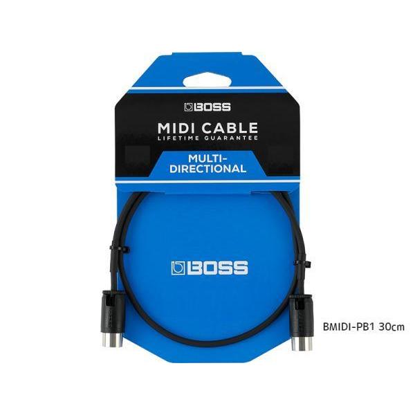 ペダルボード上でのMIDI接続を考慮し設計されたBOSS BMIDI-PBシリーズは、3方向にケーブルの向きを素早く変更することが可能です。コネクタ部のキャップを回すことにより、ケーブルの角度を90°上下に設定したり、従来のMIDIケーブル...