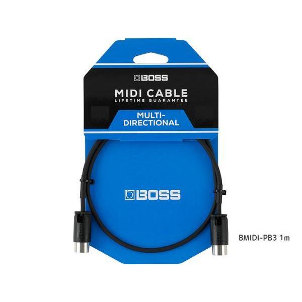 ペダルボード上でのMIDI接続を考慮し設計されたBOSS BMIDI-PBシリーズは、3方向にケーブルの向きを素早く変更することが可能です。コネクタ部のキャップを回すことにより、ケーブルの角度を90°上下に設定したり、従来のMIDIケーブル...