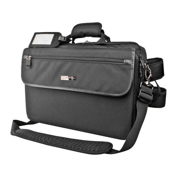 ■PROTEC CASES BAGS プロテック■楽器：フルート ピッコロ Flute Piccolo■フルートはC足部管 Ｈ足部管 兼用■シリーズ：LUX PROPACケース（LX）：メッセンジャーバッグの利便性をケースにも。楽器を保護す...