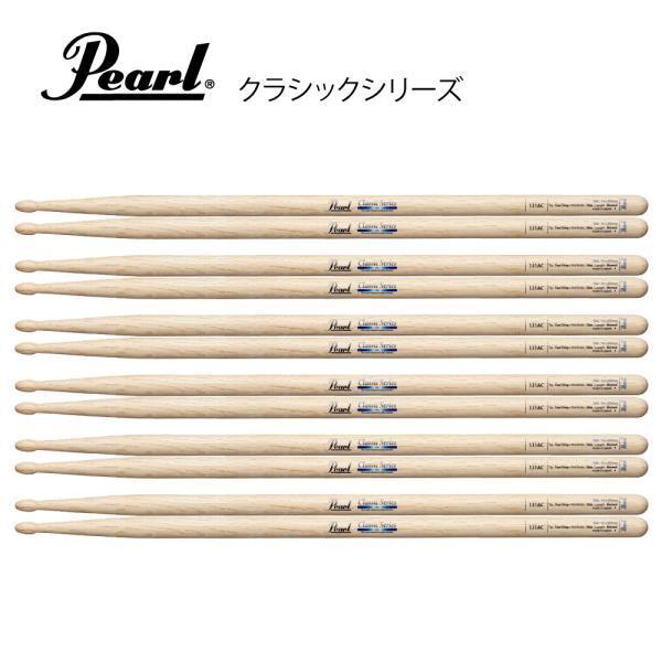 PEARL CLASSIC SERIES耐久性の高いオーク材を使用した RINA/SCANDALの初期型モデル。ノーマルなチップ形状＆長さでありながら若干細めの為、手の小さめなドラマーに最適。【スペック】シリーズ     ：クラシックシリー...