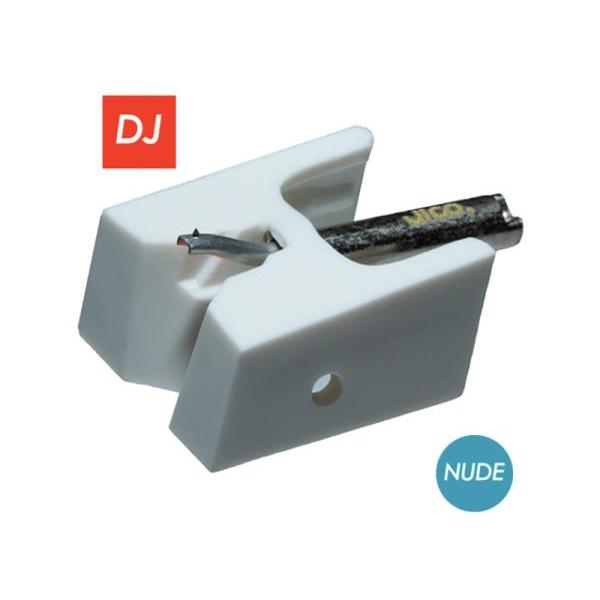 174-D15/DJ NUDEは、Pickering（ピカリング）のレコードカートリッジ：XV-15、XV-150、XV-350、150-DJ、625-DJに使用できる、メーカーが製作した純正の針ではない、純正針と同等の性能を備えた代替針（...