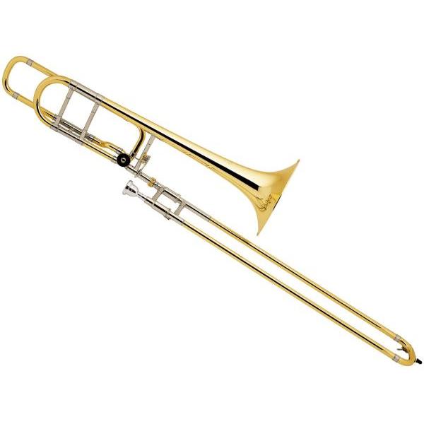 コンセプトからディテールまで今日のトロンボーンのフォルムの基準になった1番人気のシリーズStradivarius。オープンラップの42BO。一般的なイエローブラスにラッカー仕上げ。銘器42BのFアタッチメントの巻きを緩やかにしたオープンラッ...