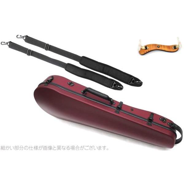 メーカー直送品につき、北海道/沖縄/離島/代引き/同梱は不可。(実費の送料請求にて対応)■Carbon mac viola cases 4/4 カーボンマック ビオラ用  ハードケース■重量：約2.0kg （※ 別途 ストラップ 0.2kg...