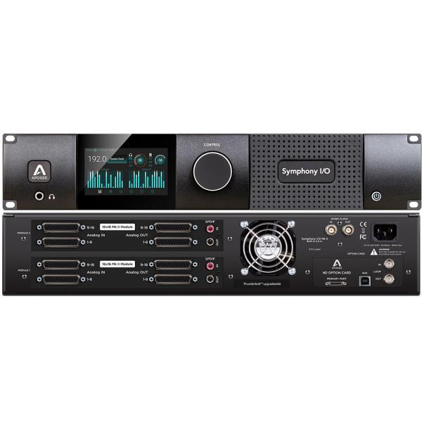 ［SYM2 32X32SE PTHD PLUS］ Symphony I/O MKII Pro Tools HD Chassis with 16 Analog In + 16 Analog Out+16 Analog In + 16 Anal...