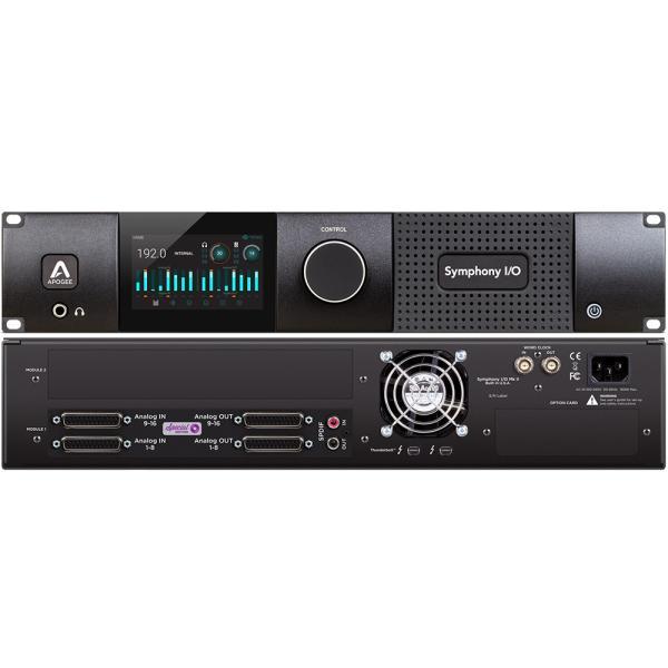 ［SYM2 16X16SE］Symphony I/O MKII Thunderbolt Chassis with 16 Analog In + 16 Analog Out［製品概要］Thunderbolt 2にてMacと接続し、ネイティブ環...
