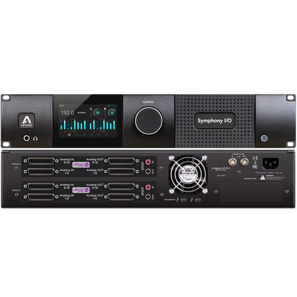 ［SYM2 32X32SE］ Symphony I/O MKII Thunderbolt Chassis with 16 Analog In + 16 Analog Out+16 Analog In + 16 Analog Out  (Bo...