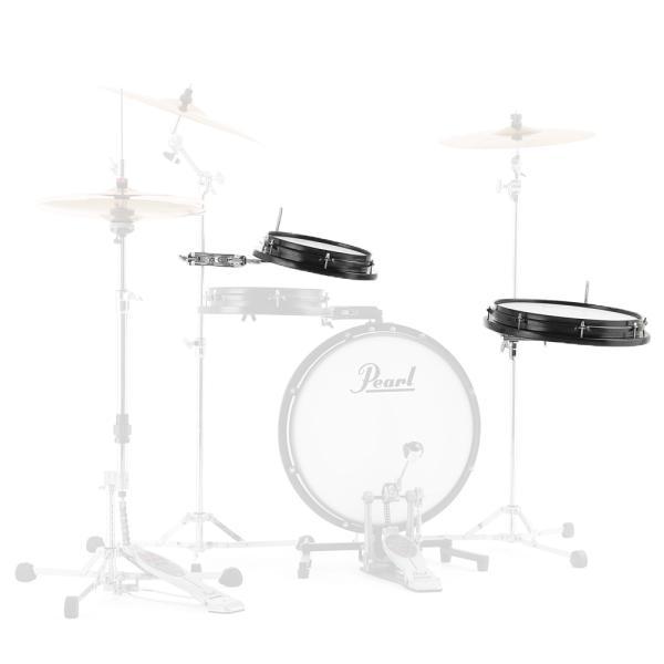 人気のコンパクトトラベラーに10”と14”のタムを増設できるアドオンキット！【セット内容】10″ &amp; 14″ タムタムPPS-37 スタンド取付アダプター(x2)専用バッグ