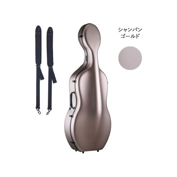 例外として【北海道/沖縄/離島/代引き/同梱】は実費送料の御請求となります。返品、交換不可。■チェロ用カーボンファイバー製ハードケース　Carbon Mac CFC-L cello casesカーボンマックの中でも軽量のモデルです。使いやす...