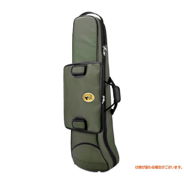 【沖縄/離島/北海道】不可。実費送料請求。テナー/テナーバストロンボーン用のシングルソフトケース。プロにも愛用が多い高級ケース。ファイバー製セミハードケースで頑丈さと品質の高さに定評があり。楽器の為に研究された緩衝材で管体や細かな部分の凹み...