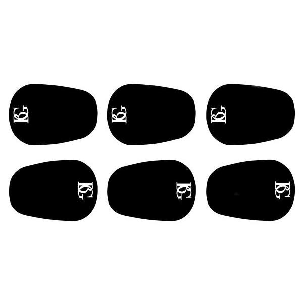 厚みの違いの他にラージサイズとスモールサイズがあります。自分のマウスピースのサイズに合うサイズ、お好みのサイズをお選びください。演奏がまだ身についていない初心者にもおすすめ。シールを貼る時点で位置を間違わないようにしてくださいね。クラリネッ...