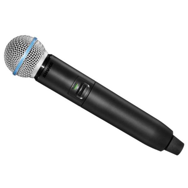 2.4GHz BETA58ヘッド ハンドヘルド型送信機◆ SHURE ( シュア ) GLXD2+/B58［ 商品説明 ］新しいGLXD2+/B58ハンドヘルド型送信機は、業界標準のBETA58Aボーカルマイクロホンを採用しており、透明感の...