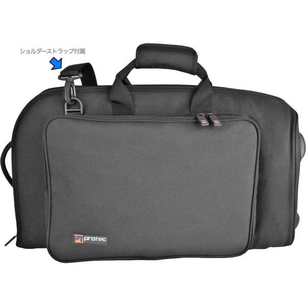 ■PROTEC CASES BAGS プロテック■楽器：フリューゲルホルン flugel horn■シングルケース■シリーズ：EXPLORERシリーズ（C-X)/ギグバッグ ソフトケース：リーズナブルかつ持ち運びに便利な機能が特徴的なライン...