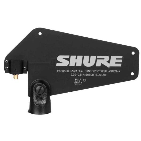 GLXD+シリーズ用 パッシブアンテナ ◆ SHURE ( シュア ) PA805DB-RSMA (1本)新しいPA805DB-RSMAパッシブ指向性アンテナは、GLX-D4R+ハーフラック受信機とGLX-D+FMフリケンシーマネージャーの...