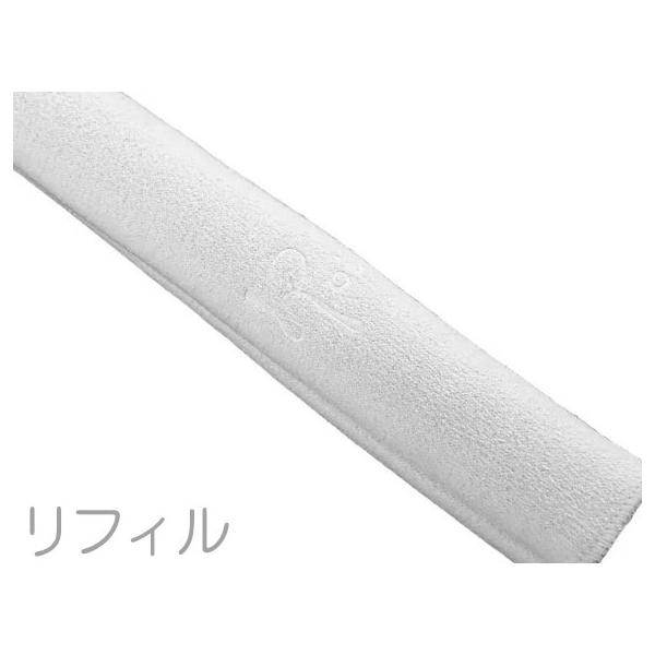 フルートマスタークリーナーIIのスワブ部分のリフィル袋状のマイクロファイバースワブ・汚れたマイクロファイバースワブは、洗濯（手洗い）して繰り返しご使用いただけます。・汚れが落ちにくくなりましたら、リフィルへの交換をお勧めいたします。■Roi...