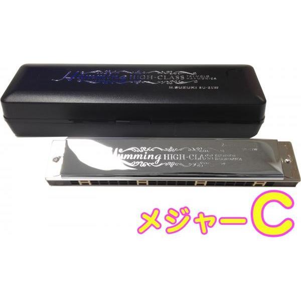 こちらは【メジャーC調】スズキ複音ハープといえばハミング。木製は音色はいいですが保管やお手入れが難しい...こちらは樹脂と木製のハイブリッドハーモニカで2つの良い点を兼ね備えた大変扱いやすいモデル。心地よい木製ハーモニカの音色を持った変形し...