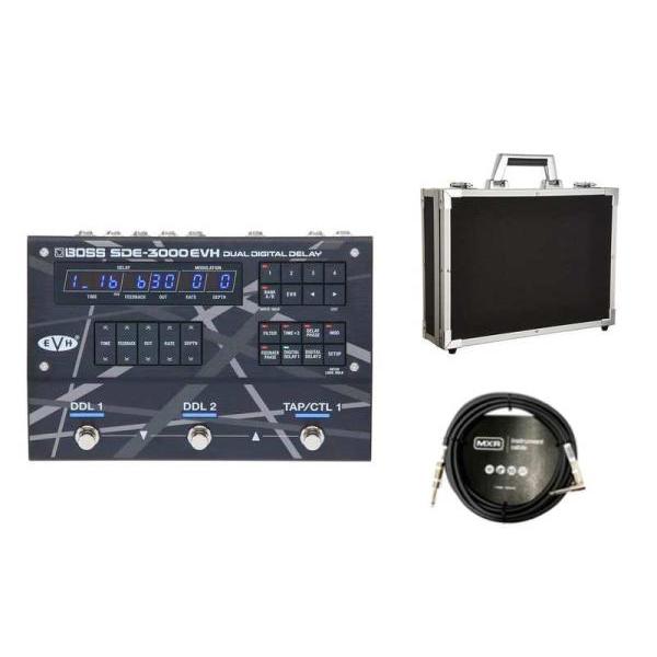 SDE-3000EVHとケーブル、エフェクターボードのセットですセット内容・BOSS   SDE-3000EVH　　　　   1点・MXR     DCIS10R  10ft 3m　　1点・CNB   DC-500B　　　　　　　1点他のサ...