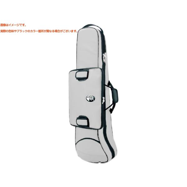 【沖縄/離島/北海道】不可。実費送料請求。テナー/テナーバストロンボーン用のシングルソフトケース。プロにも愛用が多い高級ケース。ファイバー製セミハードケースで頑丈さと品質の高さに定評があり。楽器の為に研究された緩衝材で管体や細かな部分の凹み...