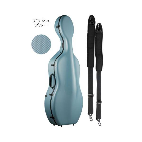 例外として【北海道/沖縄/離島/代引き/同梱】は実費送料の御請求となります。返品、交換不可。■チェロ用カーボンファイバー製ハードケース　Carbon Mac CFC-3 cello cases カーボン複合繊維を最新型のオートクレーブ(加熱...