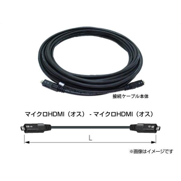 カナレ電気《 着脱式 光ファイバー マイクロ HDMI ケーブル 》◆ CANARE ( カナレ ) APF10-DCON  10m ◆ 10メートル  着脱式 光ファイバ マイクロ HDMI ケーブル 黒色［ 商品説明 ］◆ 長さ (m)...