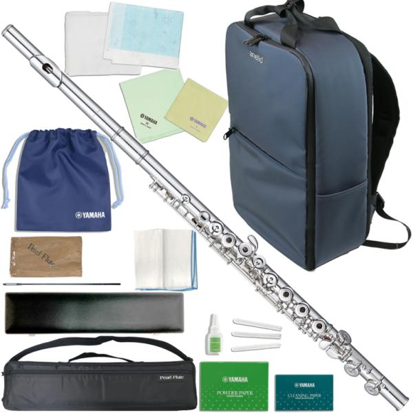 リッププレートとライザーが銀製のリングキーモデル。パールは吹奏楽現場では有名なブランド。パールの特徴でもある一本芯金,ピンレスメカニズムはフルート特有の問題に対しての改善システム。パールフルートギャラリーでは直接の修理対応 弊社では可能な限...