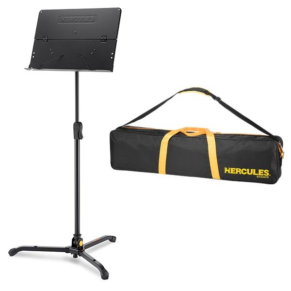 画像と仕様が異なる場合あり。返品交換不可。高さ調整がワンタッチで簡単にできるオーケストラタイプの譜面台。特に安定感のあるタイプ。卓部を合わせ二つ折りにできます。(［ Fold Desk ］Folding desk)脚部には管楽器用のぺグアダ...