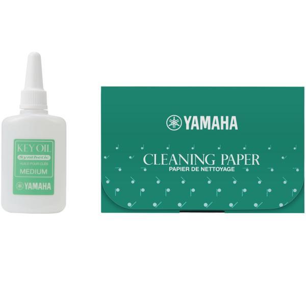 フルート クラリネット 全般 キイオイル+クリーニングペーパーのセット。キイポストと鍵管の間や鍵管内面に使い、錆や摩耗を防ぎます。100% 化学合成オイルで、軽く滑らかなキイタッチが長時間持続します。また、防錆剤の添加により、キイ内面と芯金...