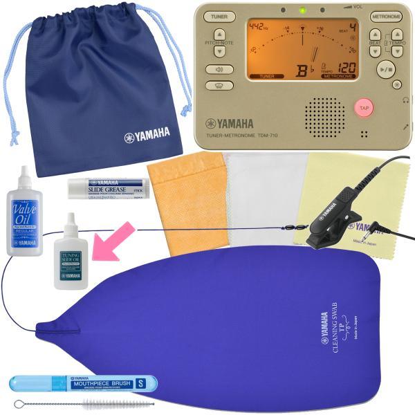＊YAMAHA お手入れセット トランペット用 KOSTP5■内容：バルブオイルレギュラー(40ml),スライドグリススティック,ポリシングクロスS,ポリシングガーゼS 2枚,クリーニングスワブ,マウスピースブラシS,ウォーターシート 1P...