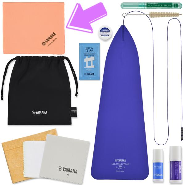 お手入れセット KOSTB6にラッカークロスを追加したセット。ゴールドラッカー、クリアラッカーの楽器に。サステナビリティの観点から不要なプラスチック系素材の使用量を削減した製品でパッケージはありません。出荷時に中身をバラバラにして出荷させて...