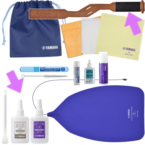 テナートロンボーン テナーバストロンボーン用のお手入れセット＊YAMAHA ヤマハ お手入れ用品 KOSTBB5 TENOR BASS TROMBONE■セット内容：スライドグリススティック,トロンボーンスライドオイル(スライド部分に塗る。...