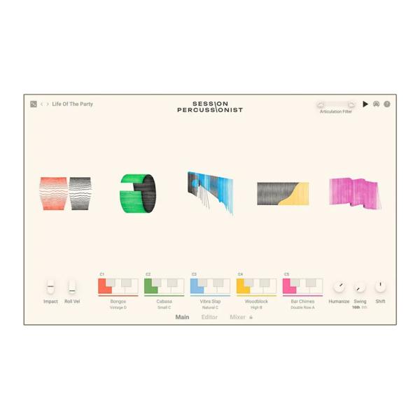 Session Percussionistは、直感的なエンジンと、ドラムパターン、ロール、ワンショットなど幅広いコレクションを搭載し、シンプルなソロビートから複雑なアンサンブルまでを奏でることができる製品。著名なセッションミュージシャンが演...