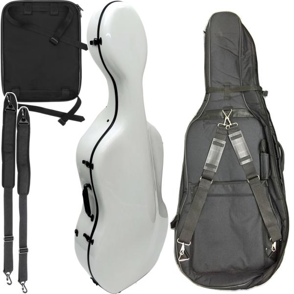 北海道不可 沖縄不可 離島不可 代引き不可 離島不可。画像と細かい仕様が変更する場合あり。収納できない商品もあり。返品、交換不可。＊チェロ用カーボンファイバー製ハードケース　Carbon Mac CFC-3 cello cases カーボン...