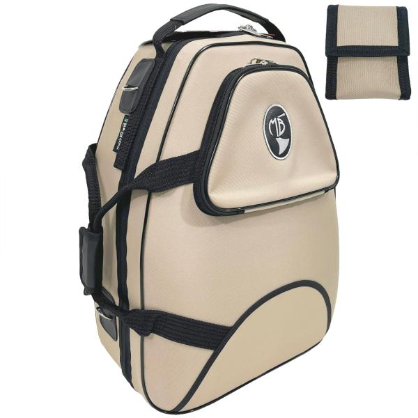 デタッチャブルベルホルン用のケース。Marcus Bonna(マーカスボナ)デタッチャブルベルホルン用のケース。プロにも愛用が多い高級ケース。ファイバー製セミハードケースで 頑丈さと品質の高さに定評があり。楽器の為に研究された緩衝材で管体や...