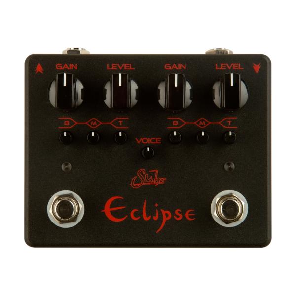 2つの同一の回路が独立していること。Eclipseの最大の特徴であるこのレイアウトは、いずれかのチャンネルをメインとして使用しもう一方をブースターとしての使用やBass,Middle,Trebleの3つのパッシブEQによる音色のセッティング...