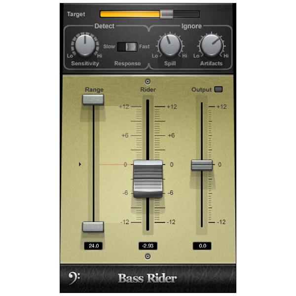 Bass Riderは、ベースのトラックにインサートするだけでレベルを自動的に調整する、画期的なプラグインです。人気のプラグインVocal Riderと同じく、使い方もシンプルなBass Riderは、コンプレッサーとは違って、ベースの自然...