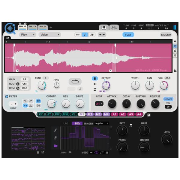 Waves CR8 Samplerは非常にパワフルで使いやすいサンプラーです。クリエイターにとって「美味しい」サウンドをすばやく生み出すことができます。サンプラーの中には、機能は豊富でも操作が複雑で理想の音にたどり着くまでに労力がかかってし...