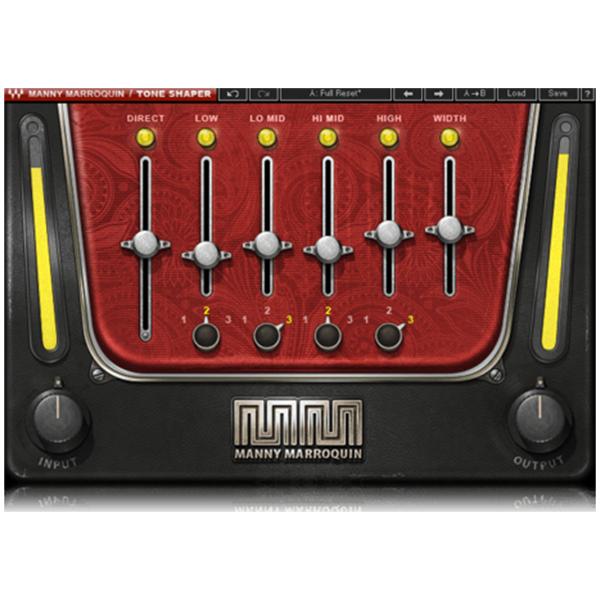 マニー・マロクィンのシークレット・ウェポン［商品概要］Manny Marroquin Tone Shaperは、4度ものグラミー賞に輝いたミキシング・エンジニア、マニー・マロクィンが手がける、他に類を見ないリニアフェイズ・パラレル・コンプレ...