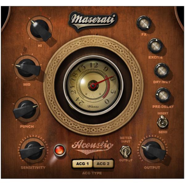 アコースティックギターのためのトリートメント・プラグイン［商品概要］Tony Maserati、ACG Acoustic Guitar Designerを語る:「ACGは様々な種類のアコースティックギターのゲインを究極までコントロールし、エ...