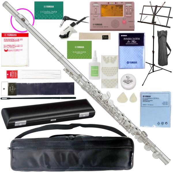 ヤマハのスタンダードモデル。200シリーズではありますがリッププレートとライザーにAg925銀製を使用。300シリーズや400シリーズに近いものに。リッププレートとライザーが銀製のためYFL-212と比べると音飛びが良く より響きのある音色...