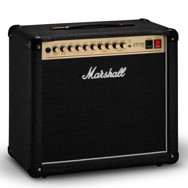 UK 製フル真空管アンプJCM900 と同じ Bletchley UK の Marshall ショップで生産された Studio 900 はプリアンプに 2 本の ECC83、 パワーアンプに 2 本の 5881、そしてフェイズスプリッター...