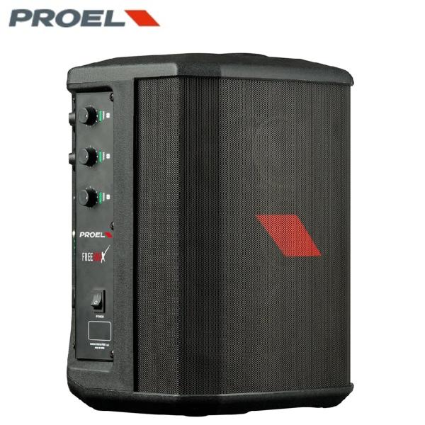 FREEONEXは、Bluetooth機能を搭載したオールインワンタイプのバッテリー駆動式ポータブルPAシステムです。FREEONEXは高音質スピーカー構成を採用しており、3つの高解像度2インチHFスピーカーと、パワフルな6インチLFウーフ...