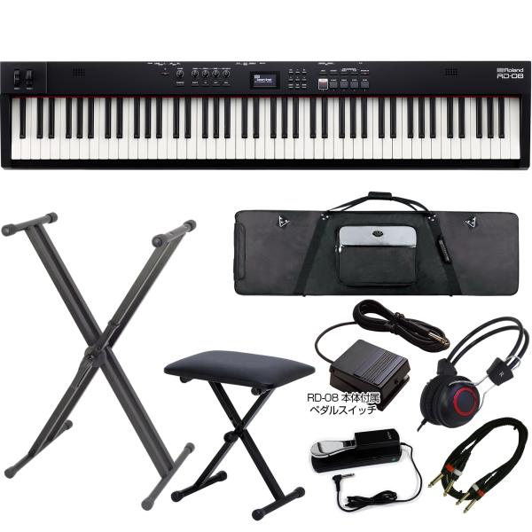 RolandステージピアノRDのサウンドと演奏性を、将来的な機能の拡張性を備えつつ手頃な価格で実現。［主な特長］・ 合理的なデザインと拡張可能な機能を備えたRDステージピアノ・ 直感的なインターフェースにより快適なナビゲーションを実現・ 軽...
