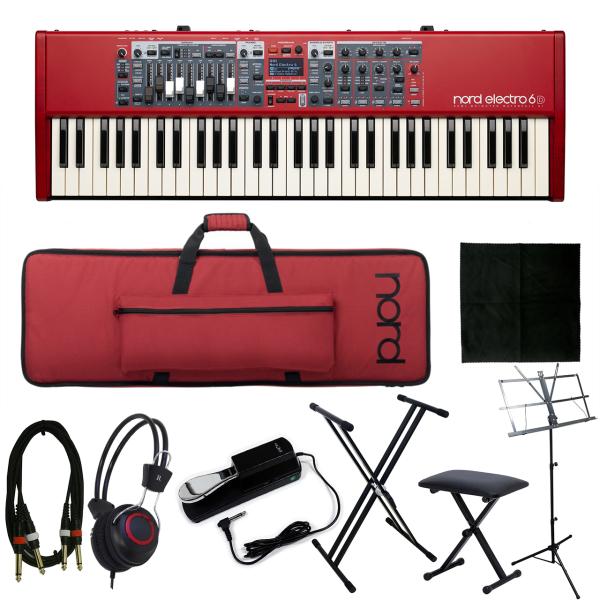 パワフルでフレキシブル、洗練されたモダン・クラシックNord Electro 6。■ パフォーマンス/全般・ シームレス・トランジション・ 3つすべてのセクションを使用してスプリット＆レイヤーが可能。オプションのスプリット・ポイント・クロス...