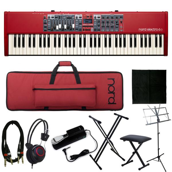 パワフルでフレキシブル、洗練されたモダン・クラシックNord Electro 6。■ パフォーマンス/全般・ シームレス・トランジション・ 3つすべてのセクションを使用してスプリット＆レイヤーが可能。オプションのスプリット・ポイント・クロス...