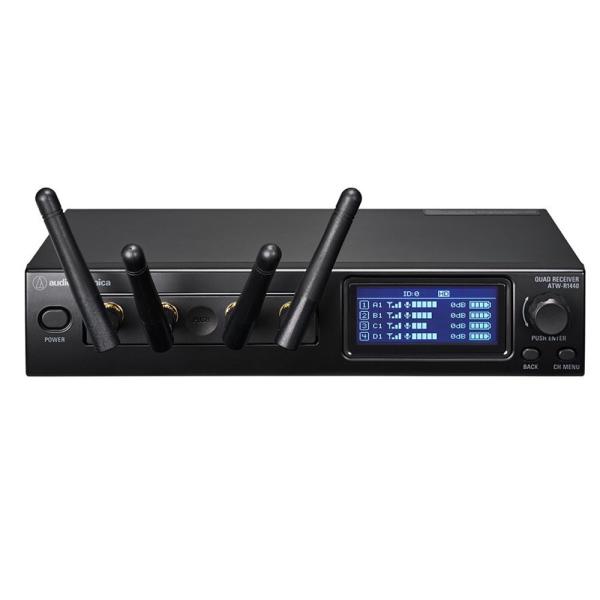 ◆1Uハーフで4ch出力を実現する次世代レシーバー1台のレシーバー1chに最大4台のトランスミッターを事前登録できます。トランスミッターの電源ON/OFFだけでレシーバーと自動接続。毎回ペアリングを行う必要がなく、スムーズなトランスミッター...