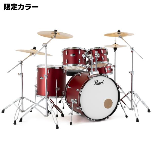 全くドラムの機材をお持ちでない方もこのセットですぐに演奏をスタートできます！“この 1セットですぐに演奏ができる”ビギナー向けのフルセット。要所に上級モデルの機能を投入することで操作性と耐久性を向上。6プライ（7mm)のポプラ材を採用したシ...
