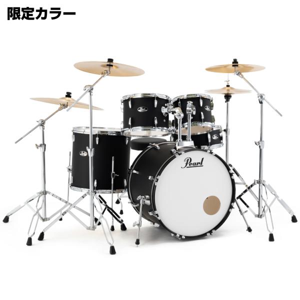 全くドラムの機材をお持ちでない方もこのセットですぐに演奏をスタートできます！“この 1セットですぐに演奏ができる”ビギナー向けのフルセット。要所に上級モデルの機能を投入することで操作性と耐久性を向上。6プライ（7mm)のポプラ材を採用したシ...